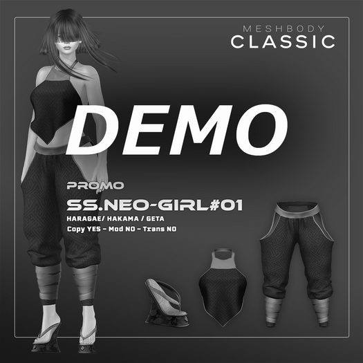 Second Life Marketplace - Ss.Neo-Girl#01 **promo** - CLASSIC Meshbody ...